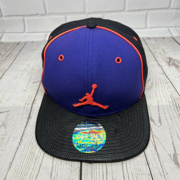 Jordan | Accessories | Air Jordan Aqua Grape Jumpman Hat Snapback Cap ...